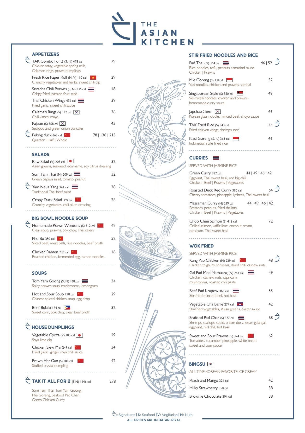 The Asian Kitchen - Offer n Menu