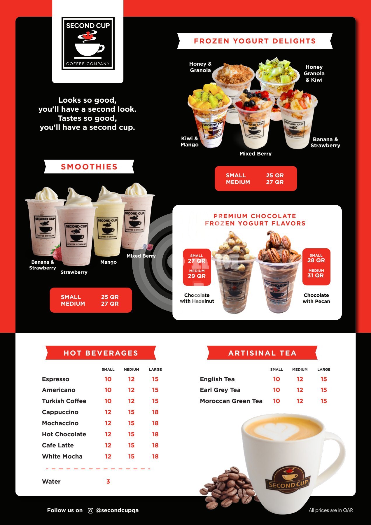 Second Cup - Offer n Menu