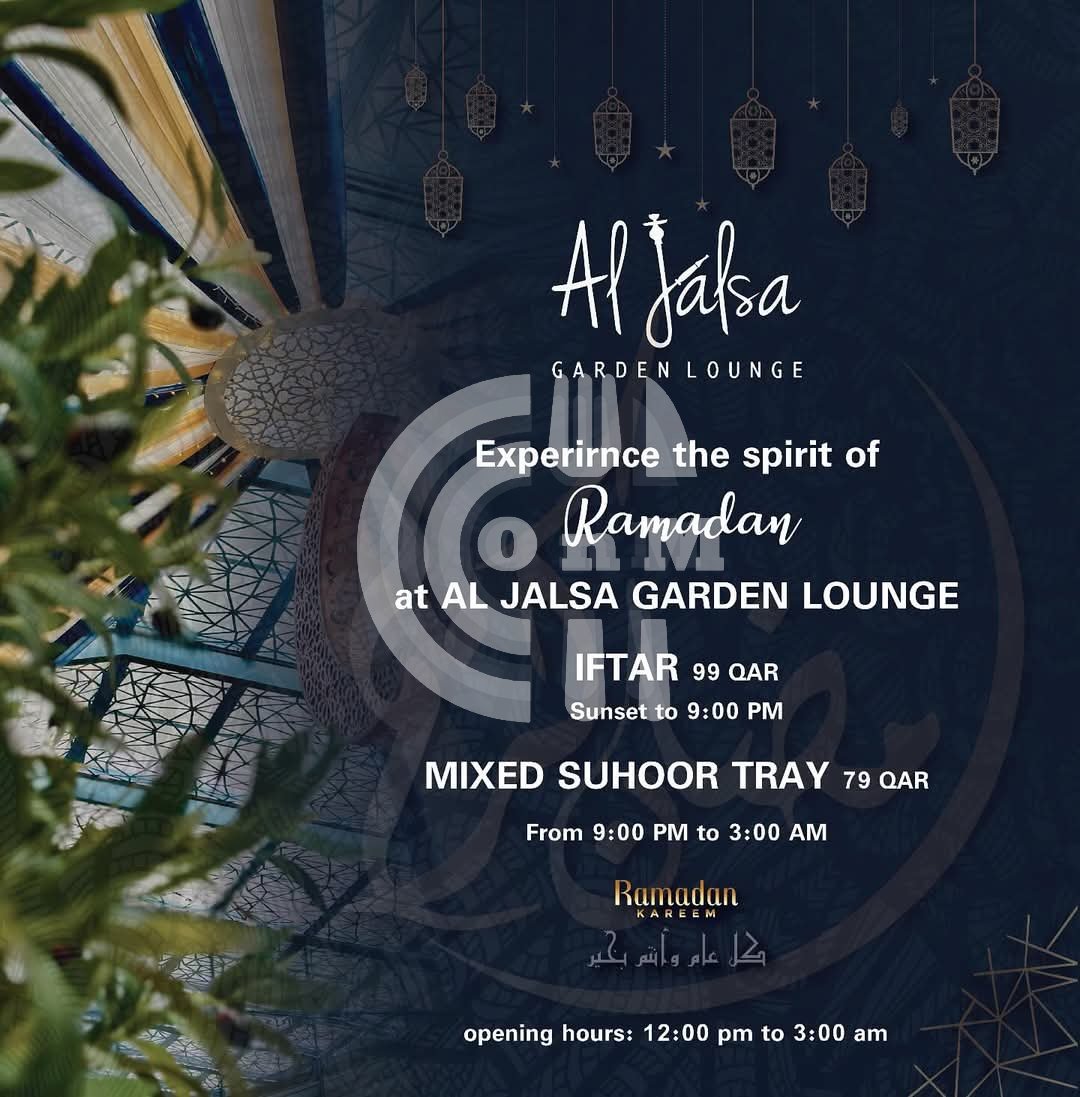 Al Jalsa Garden Lounge - Offer n Menu